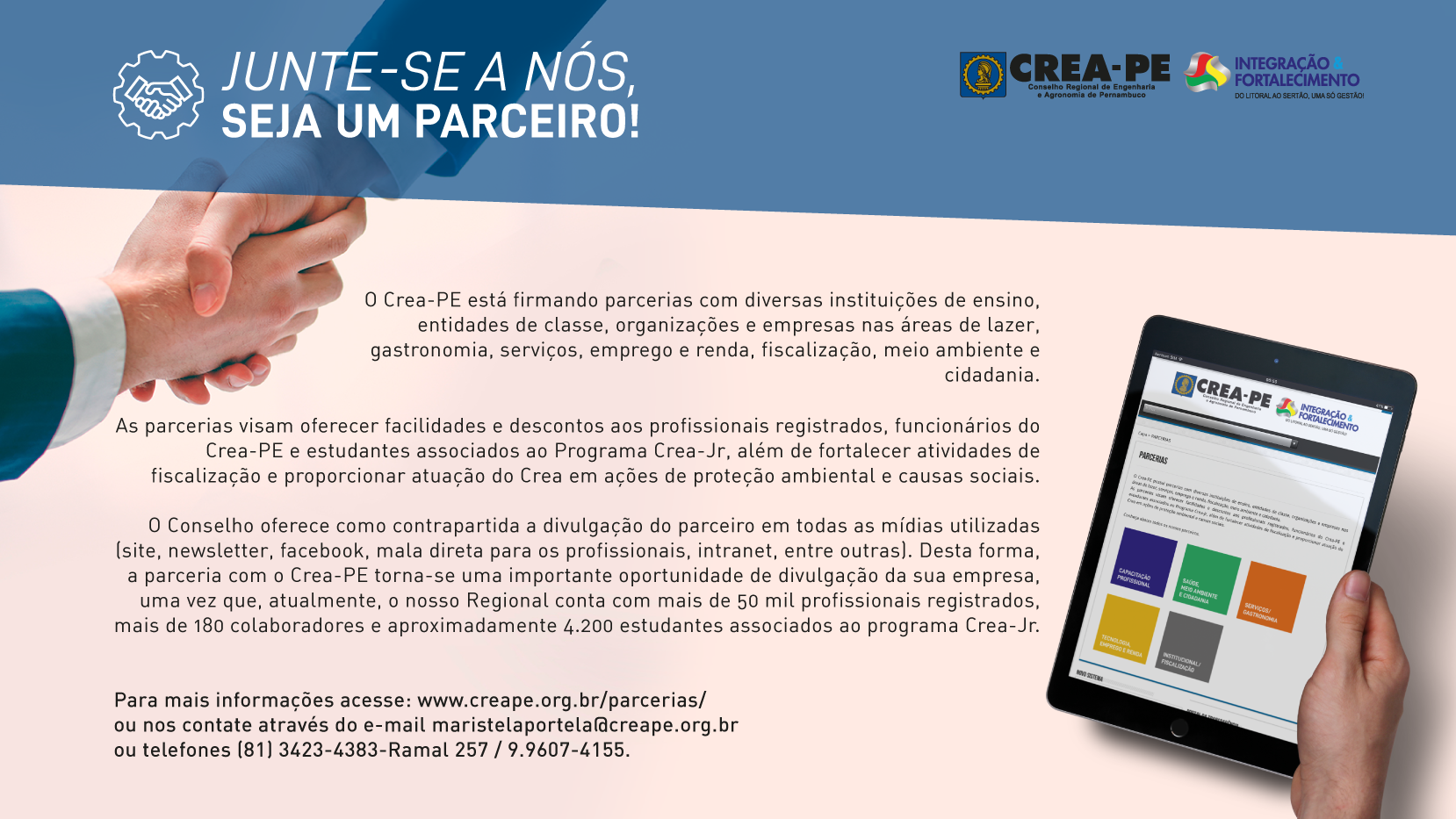 PARCERIAS – Crea-PE
